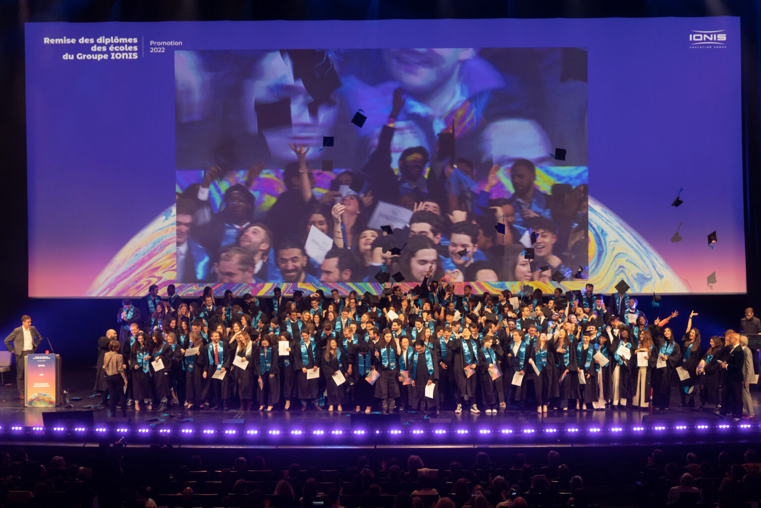 Cérémonie de remise des diplômes à l'ISG