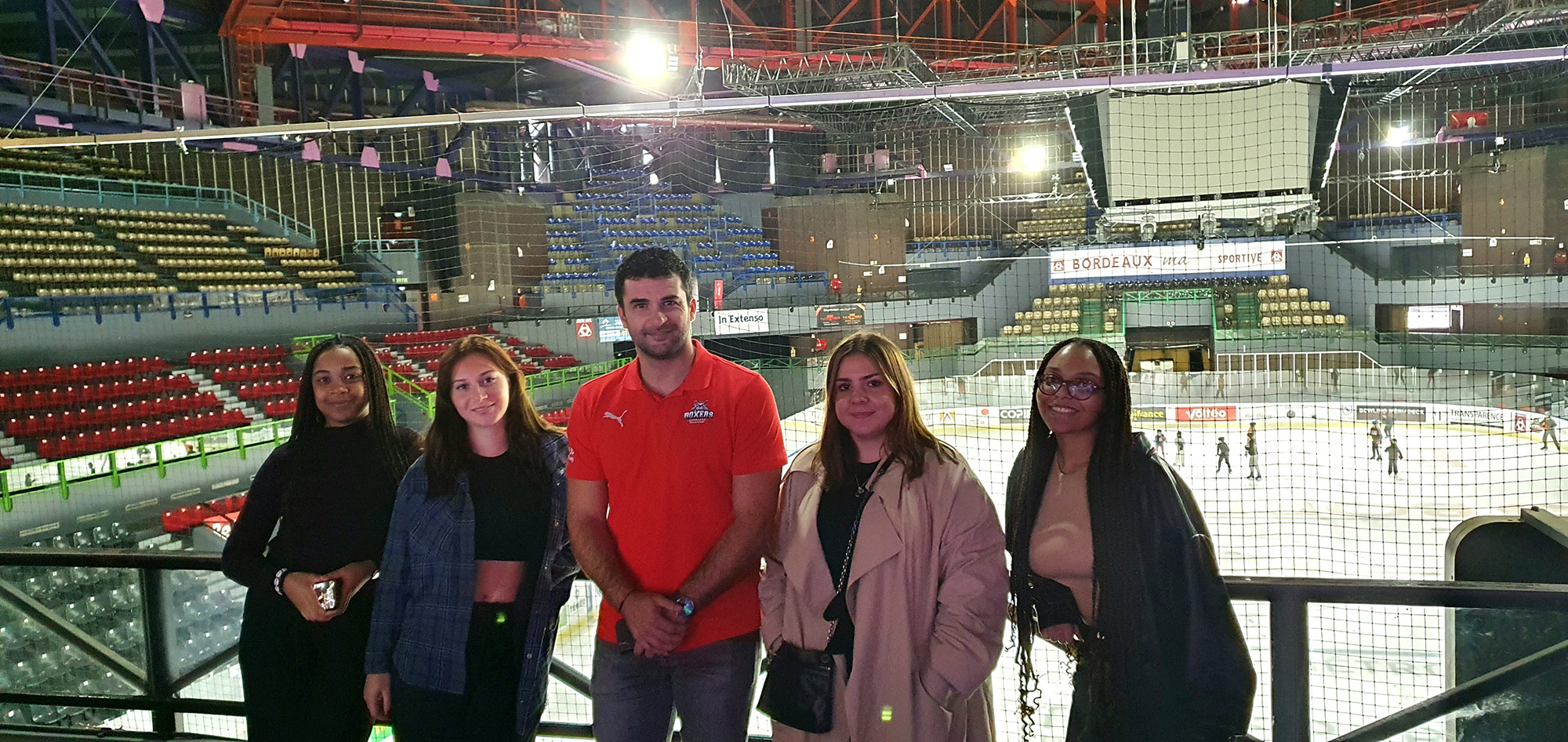 ISG - Visite au coeur des Boxers de Bordeaux, un club sportif de hockey sur glace